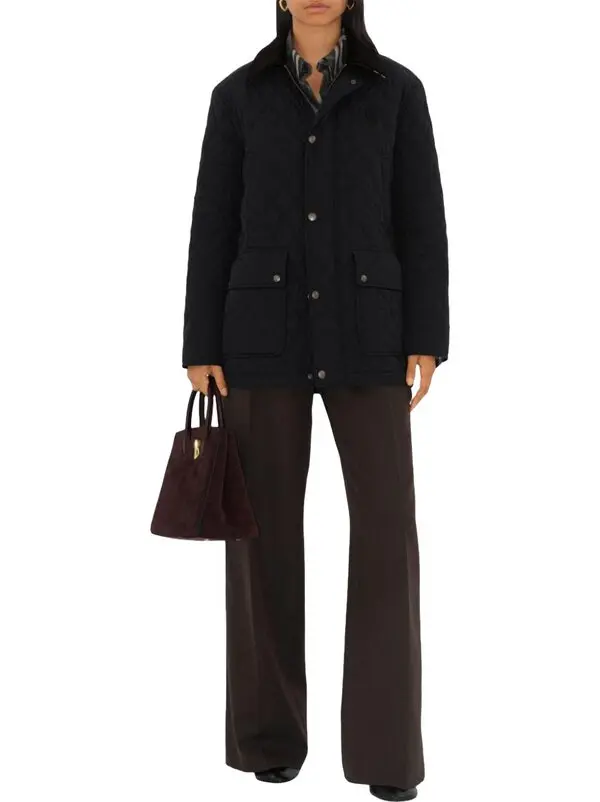 Burberry Quilted Jacket - Black