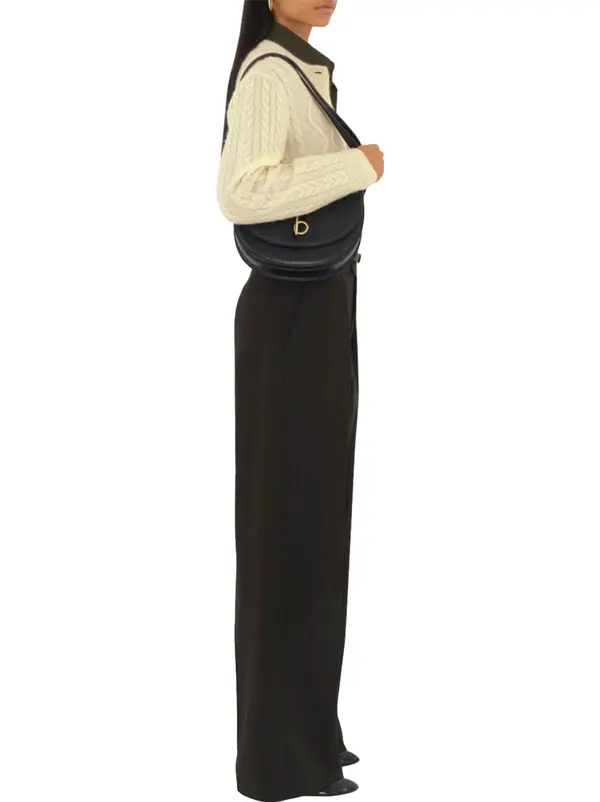 Burberry Cropped Aran-knit Cardigan - Neutrals