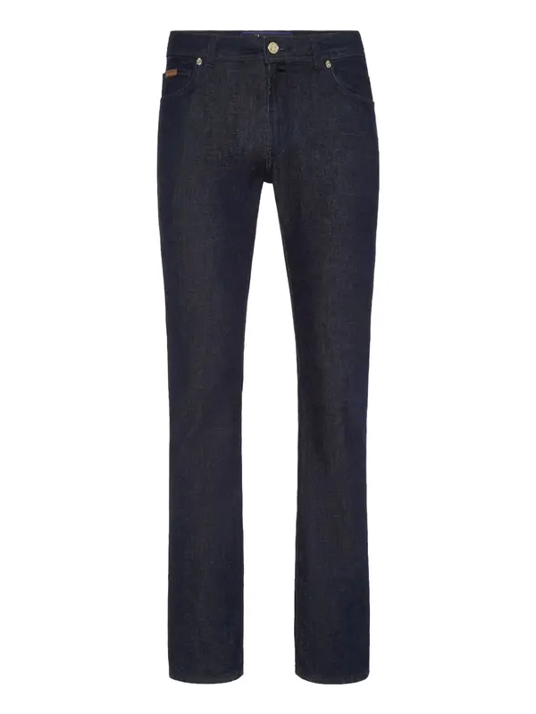 BILLIONAIRE Straight Cut Jeans - Blue