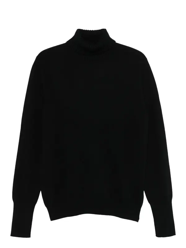 BALLANTYNE Turtleneck Sweater - Black