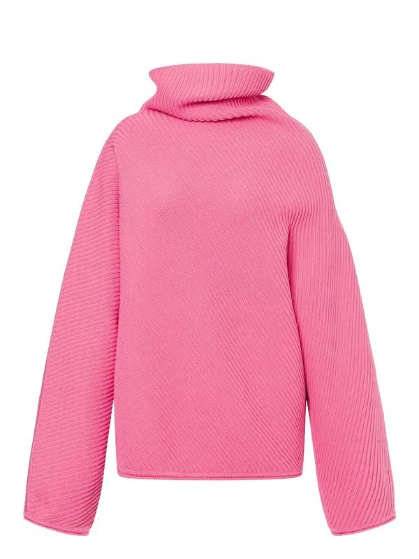 Philosophy Di Lorenzo Serafini Ribbed Roll-neck Jumper - Pink