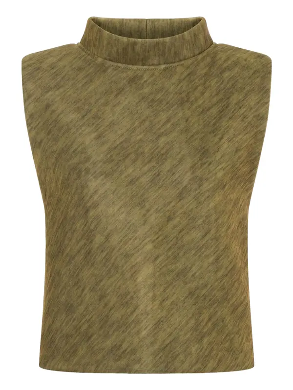 Philosophy Di Lorenzo Serafini High-neck Sleeveless Top - Green