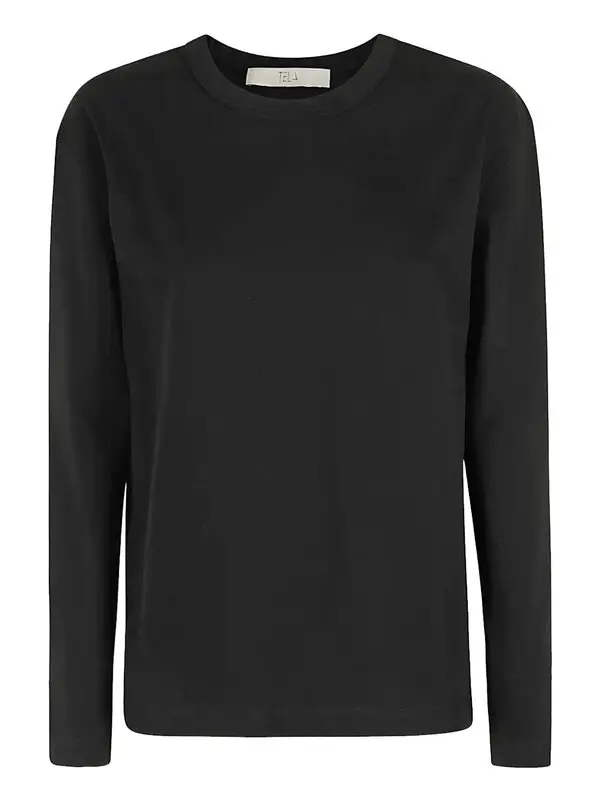 TELA Cotton T-shirt - Black