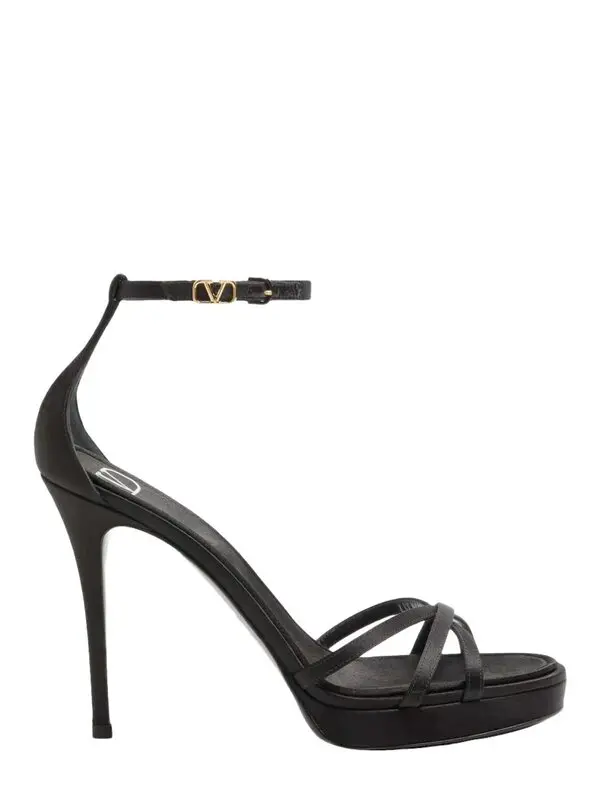Valentino Garavani Evening Platform Sandals - Black
