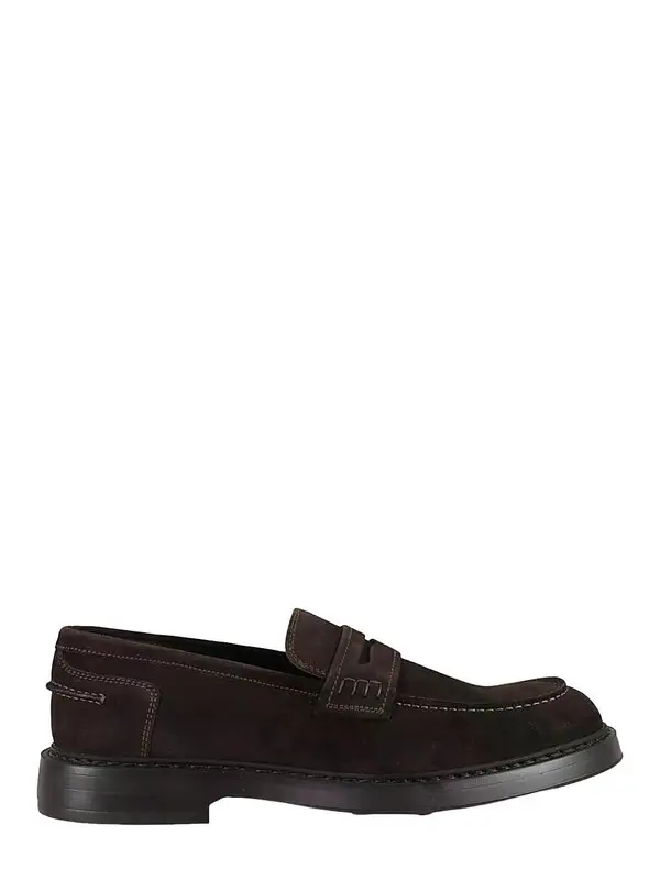 DOUCAL'S Suede Loafers - Brown