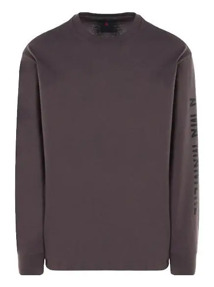 JORDAN 365 X A Ma Maniére Essentials Long Sleeve Tee Shirt - Purple