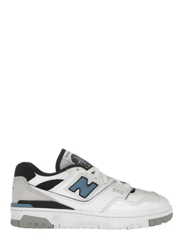 NEW BALANCE 550 Sneakers - White/heron Blue/grey Matter