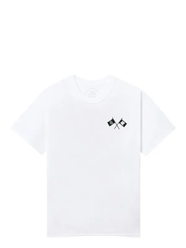 ANTI SOCIAL SOCIAL CLUB X Undefeated Chess Club Tee - White