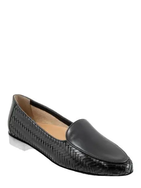 Trotters Lyric Leather Loafer - Black