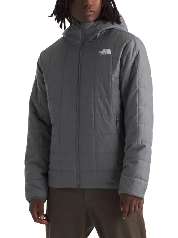 The North Face Junction Insulated Hooded Puffer Jacket - Smoked Pearl