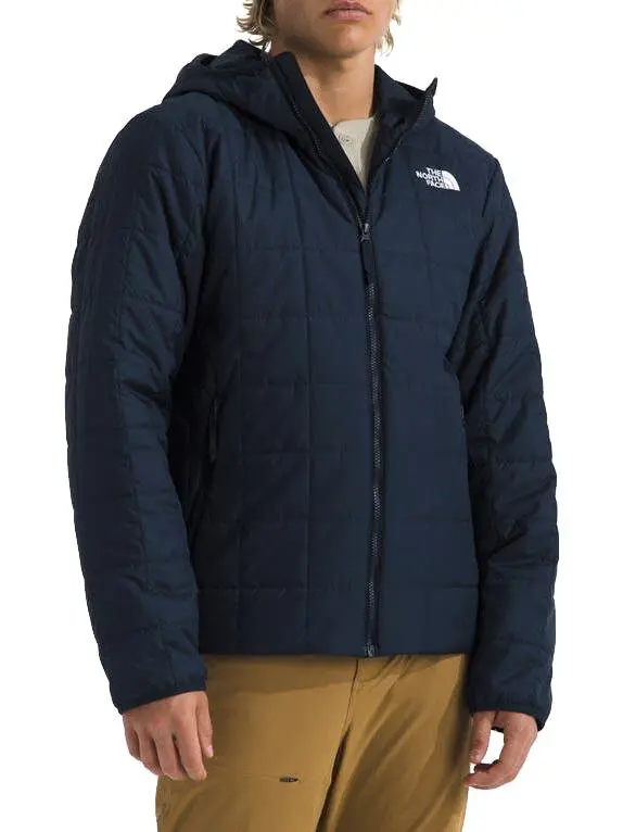 The North Face Junction Insulated Hooded Puffer Jacket - Summit Navy