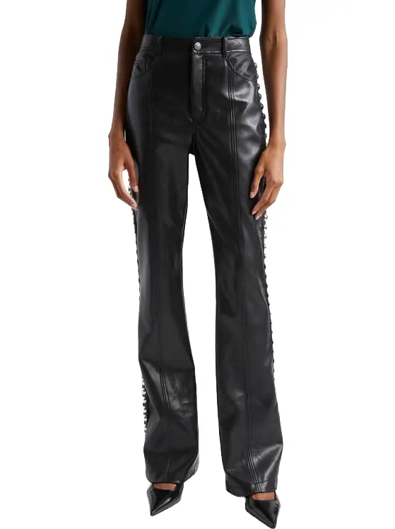Cinq À Sept Shailene Faux Leather Pants - Black