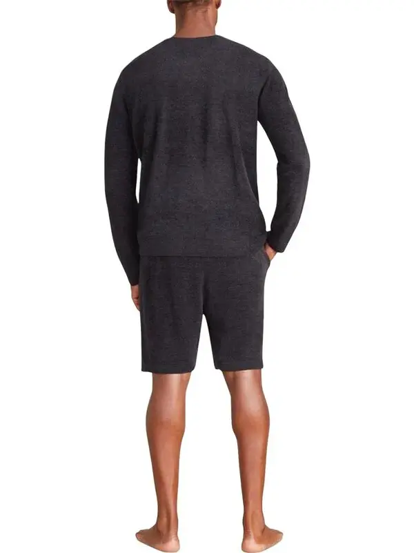 Barefoot Dreams Cozychic Ultra Lite Crewneck Sweater - Black