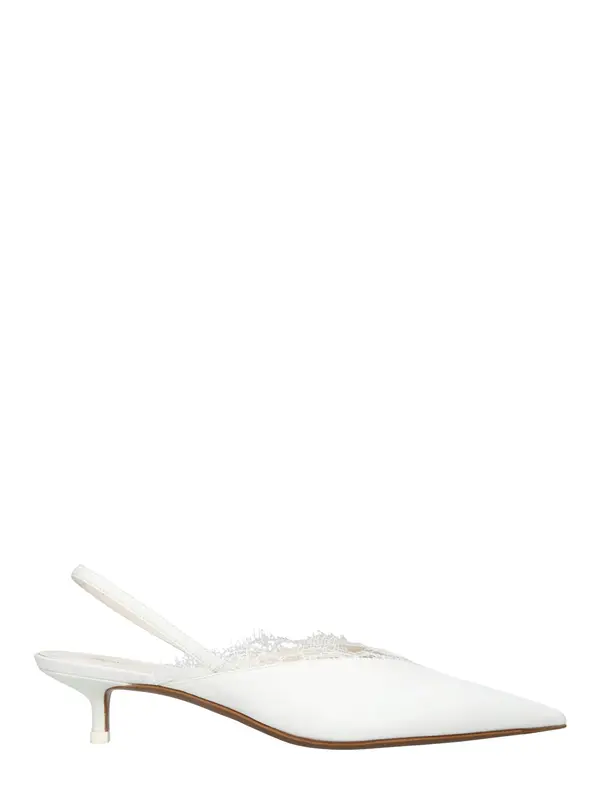 NEOUS Irena Slingback Pumps - Ivory