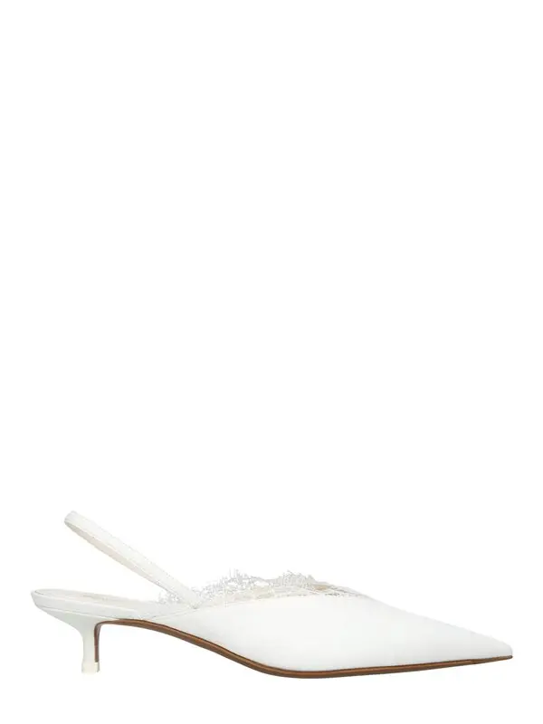 NEOUS Irena Slingback Pumps - Ivory