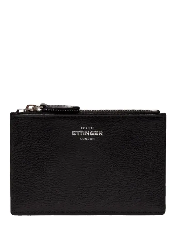 ETTINGER Capra Leather Travel Pouch - Black