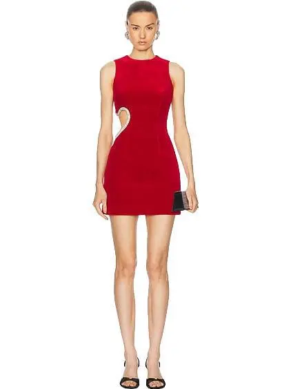 Marianna Senchina First Kiss Mini Dress - Red