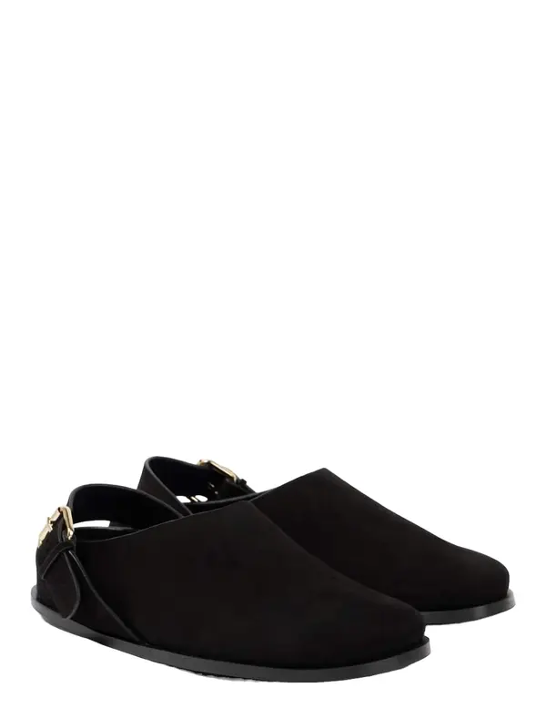 A.emery Louis Suede Clogs - Black