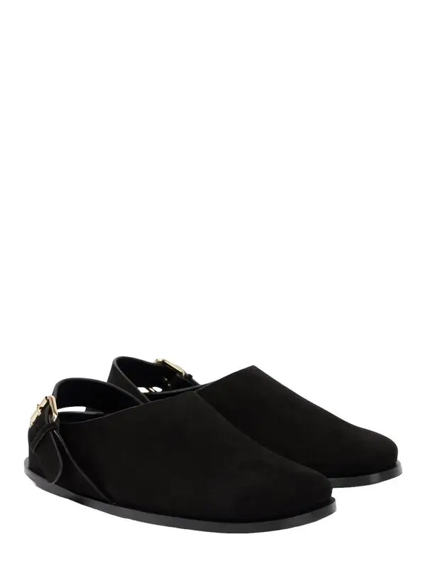 A.emery Suede Clogs - Black