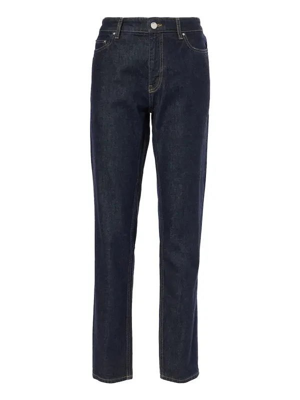 TOTEME Low-rise Straight Jeans - Blue