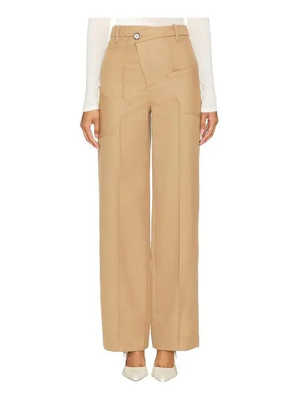 CAMILA COELHO Mimi Pant - Dark Taupe