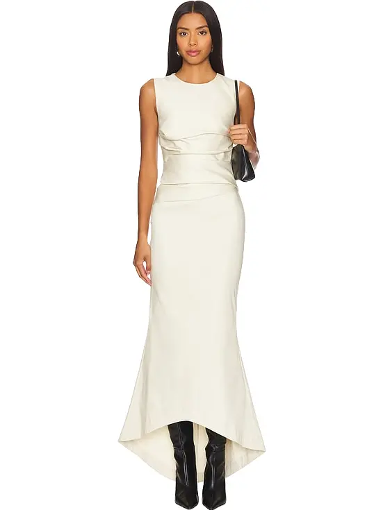 CAMILA COELHO Lucia Maxi Dress - Ivory