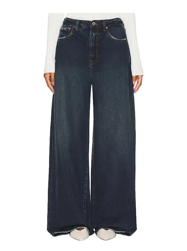 GRLFRND Rowan Oversized Baggy Jeans - Goleta