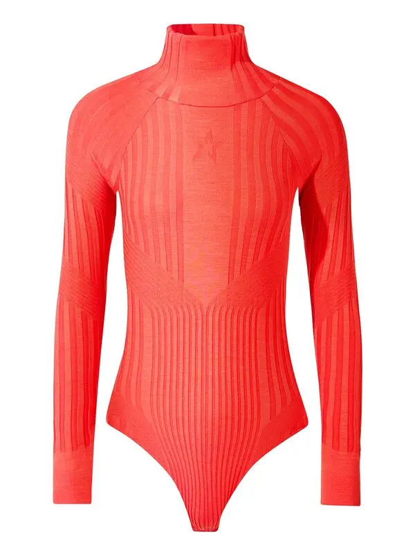 Perfect Moment Seamless Bodysuit - Orange