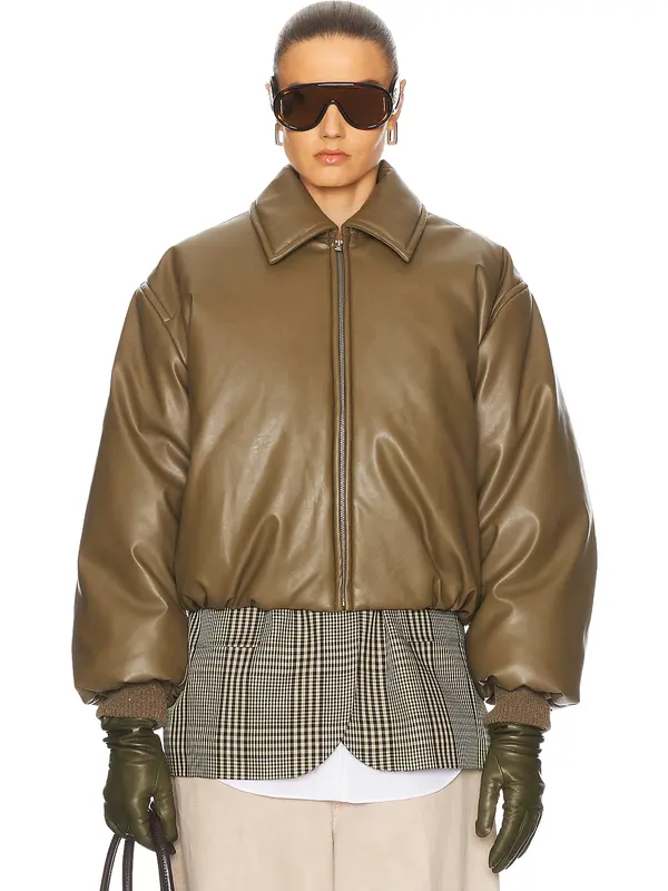 Acne Studios Onnea Jacket - Khaki Green