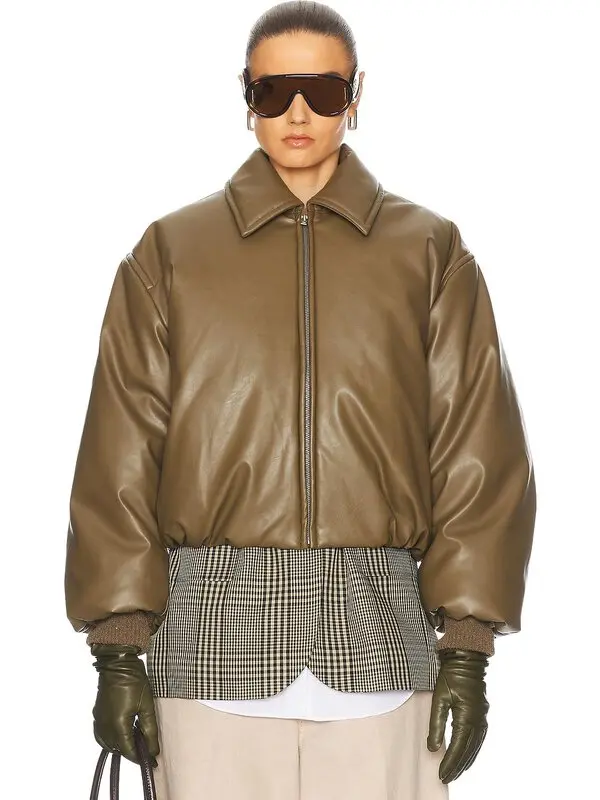 Acne Studios Onnea Jacket - Khaki Green
