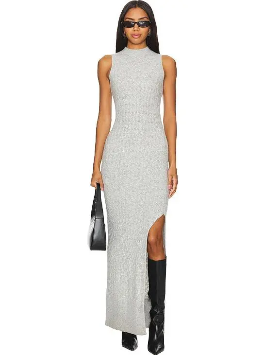 Amanda Uprichard Isla Dress - Grey