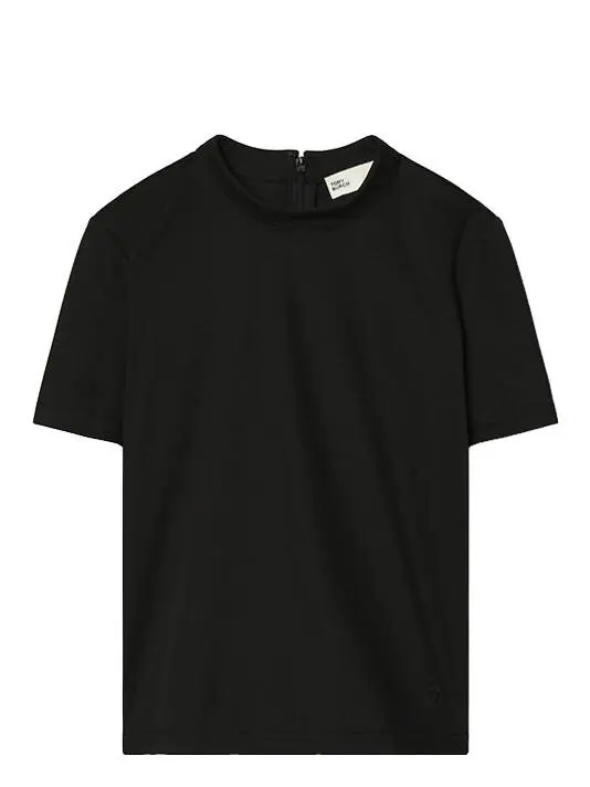 Tory Burch Cotton T-shirt - Black