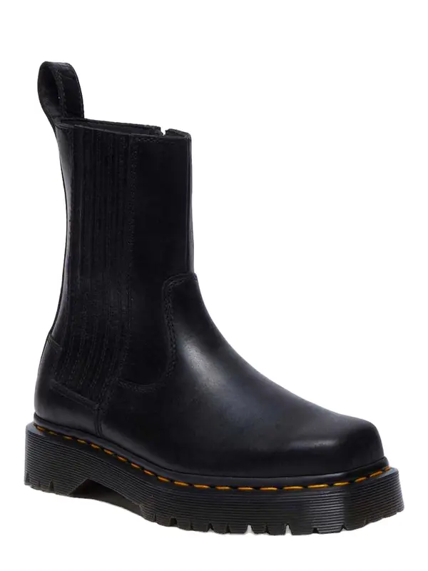 Dr. Martens Amaayah Lo Leather Boots - Black
