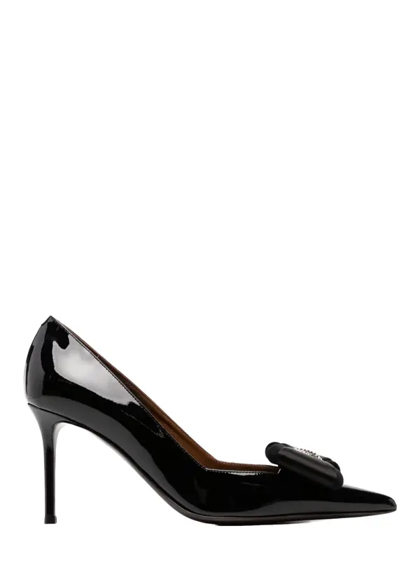 GIUSEPPE ZANOTTI 95mm Bow-embellished Pumps - Black