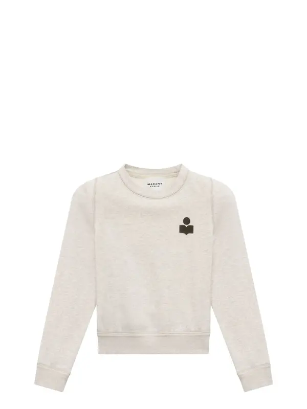 MARANT ETOILE Prissa Logo-print Sweatshirt - Neutrals