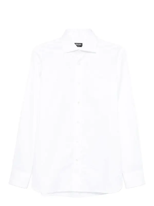 Zegna Cotton Shirt - White