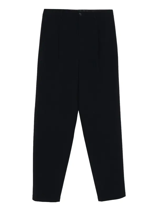 Giorgio Armani Ribbed Trousers - Blue