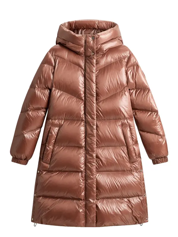 Woolrich Aliquippa Puffer Jacket - Brown