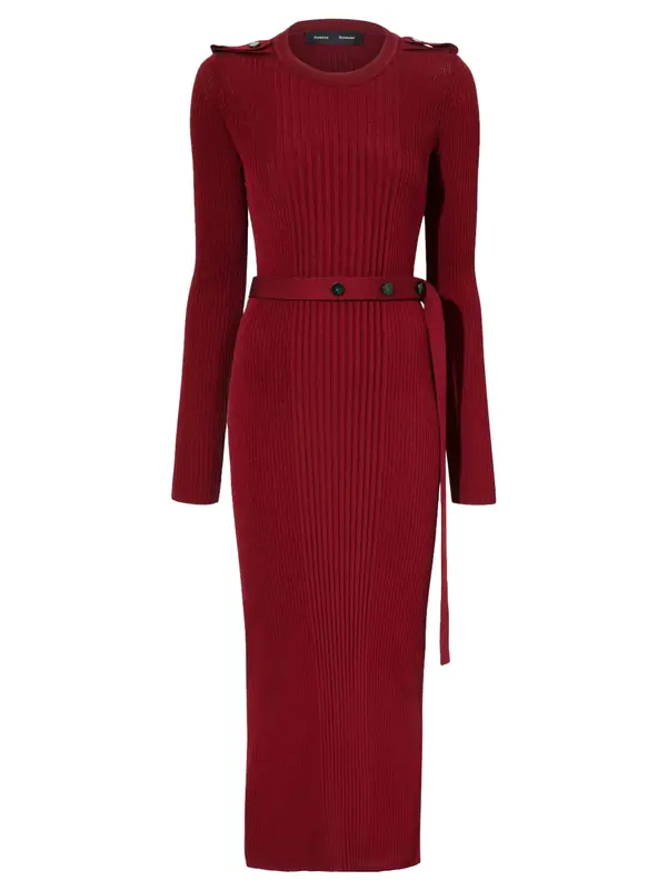Proenza Schouler Lauryn Midi Dress - Red