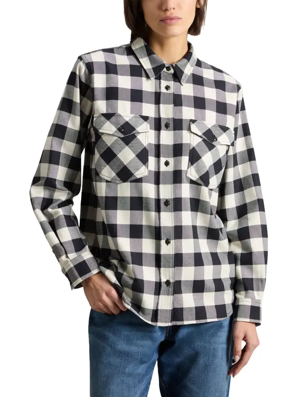 Woolrich Flannel Shirt - Blue