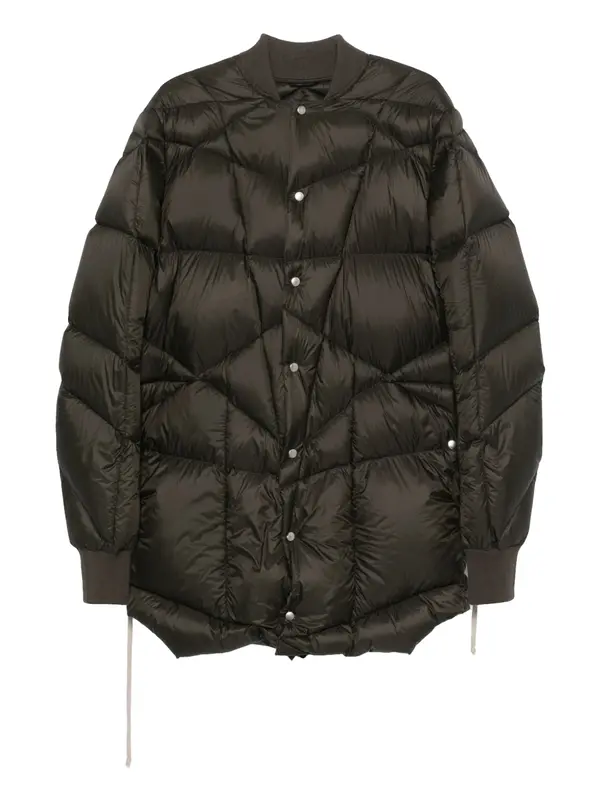Rick Owens Flight Liner Coat - Green