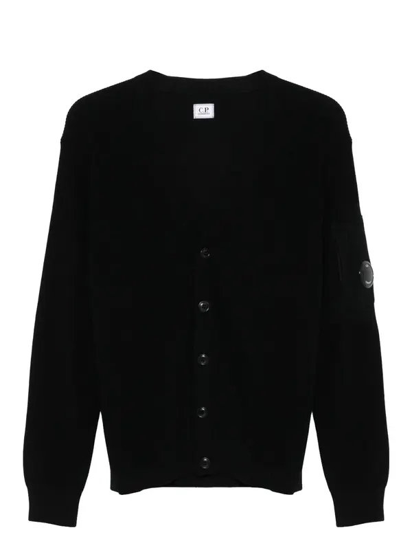 C.P. COMPANY Button-fastening Cardigan - Black
