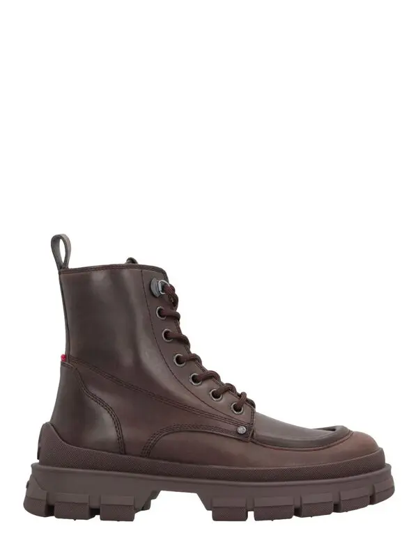 Moncler Hevea City Boots - Brown
