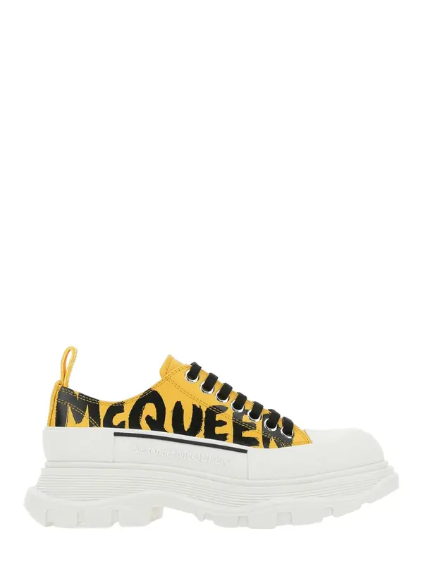 Alexander McQueen Tread Slick Sneakers - Yellow