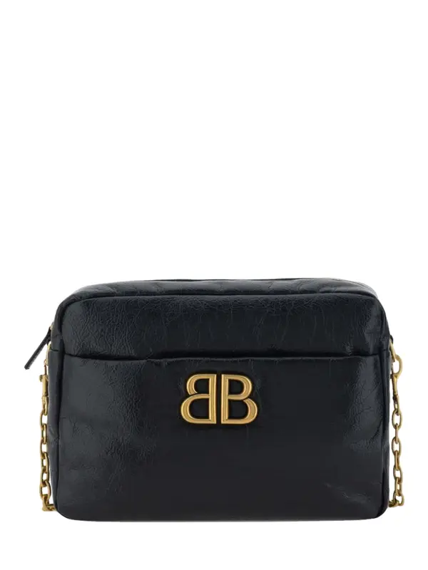 Balenciaga Xs Monaco Cross Body Bag - Black