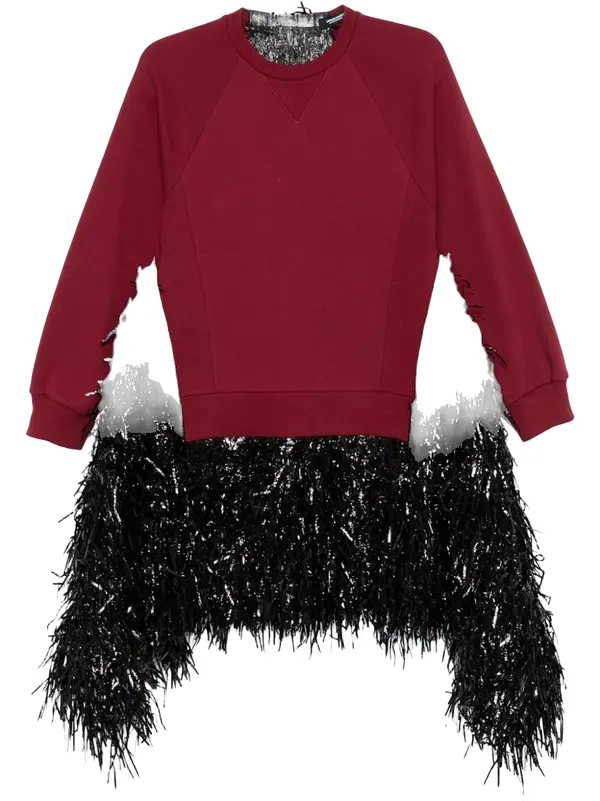 UNDERCOVERISM Tassel-trim Sweatshirt - Red