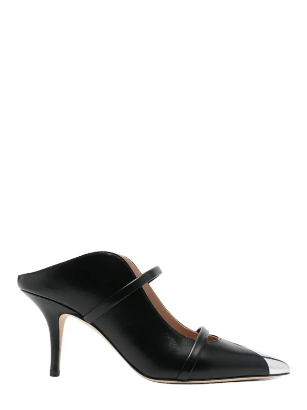MALONE SOULIERS 70mm Maureen Mules - Black