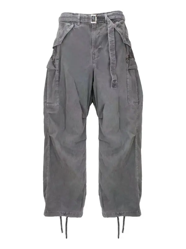 Sacai Ripstop Cargo Pants - Grey