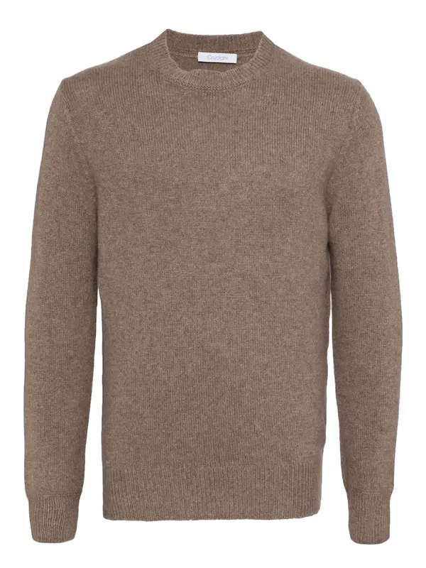 CRUCIANI Crew-neck Jumper - Neutrals