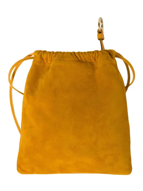 Miu Miu Suede Pouch - Yellow